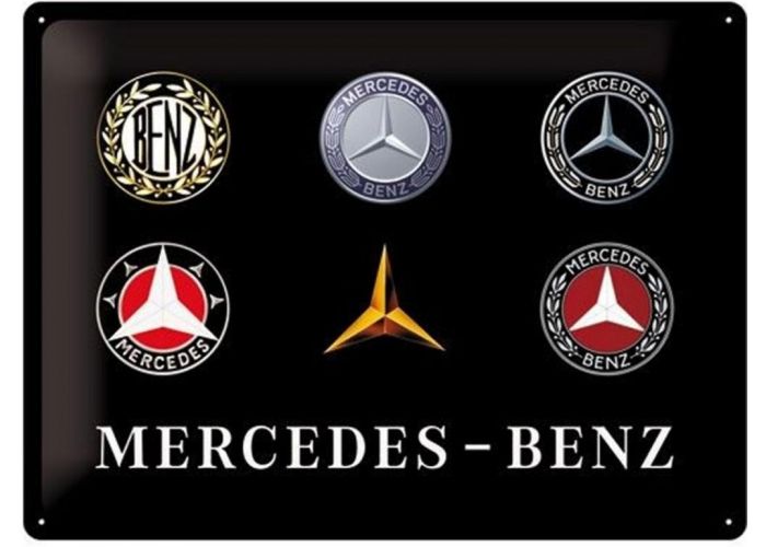 Tin Sign 30x40 Mercedes Evolution