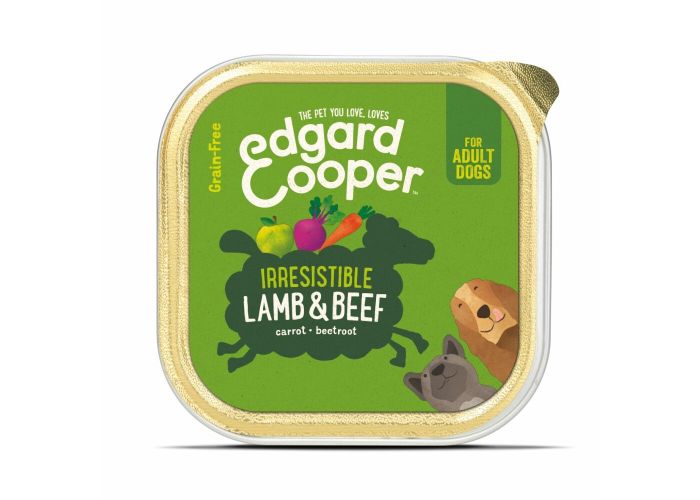 Hond kuipje lam box 150g