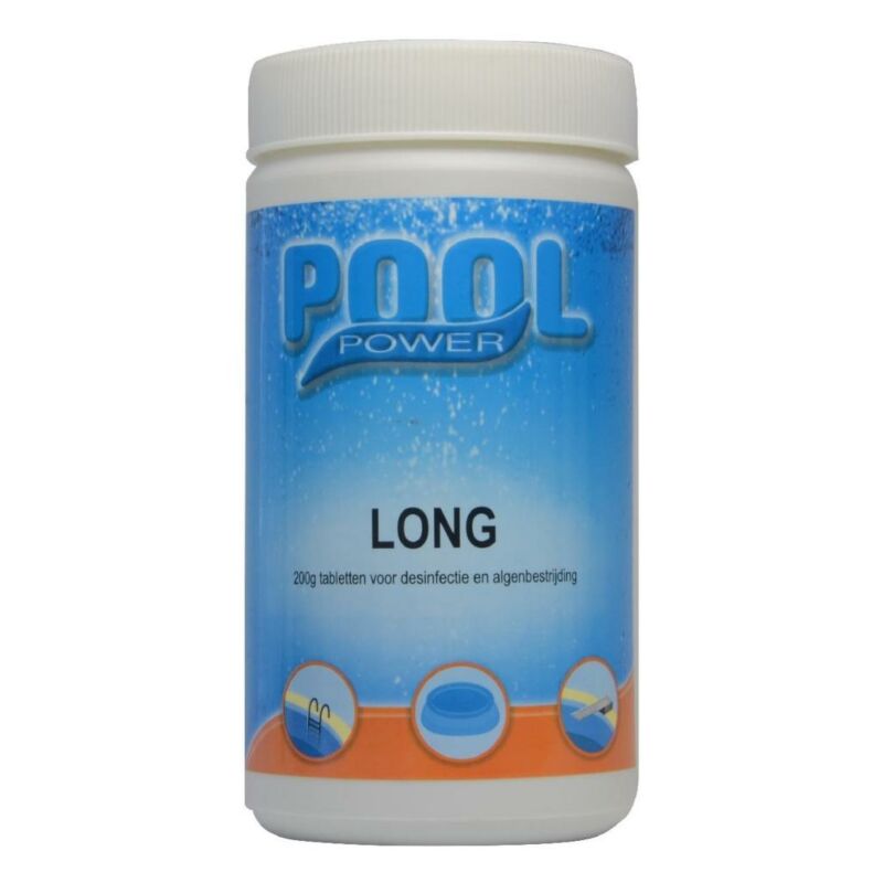 Pool Power long 200 gramm tablets 1 kg