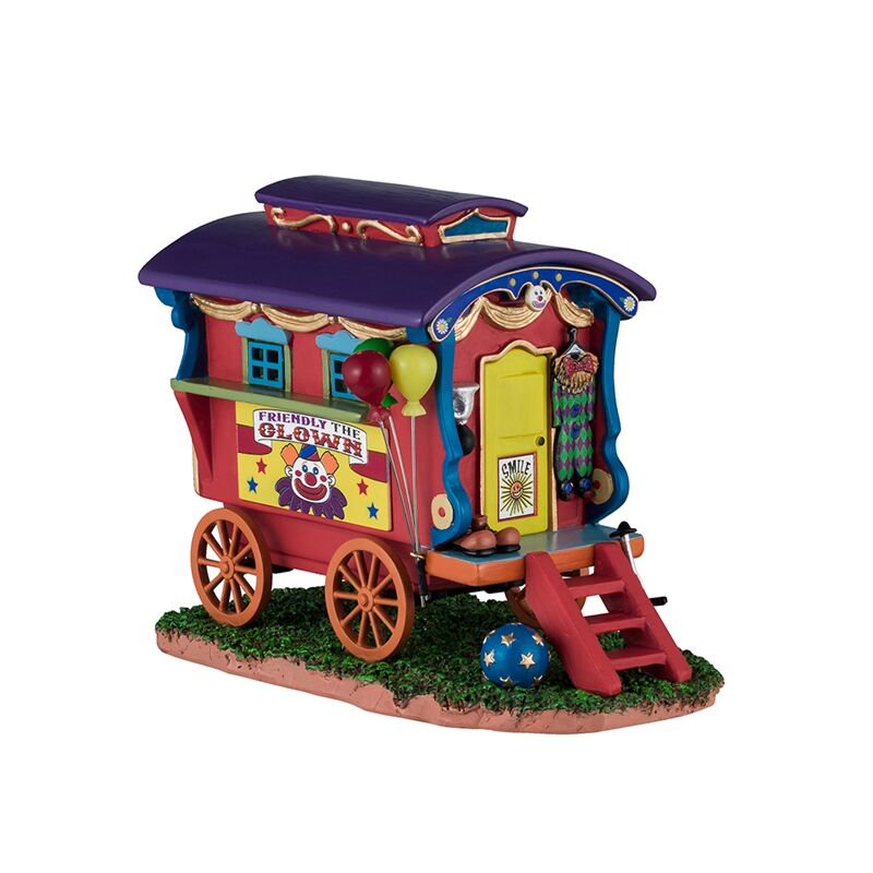 Lemax Friendly The Clown Caravan