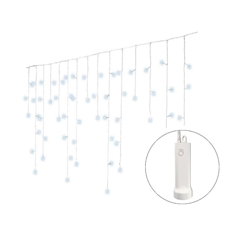 LED Durawise Eiszapfenlichter Kaltweiß 7 m 192 LED - Lumineo